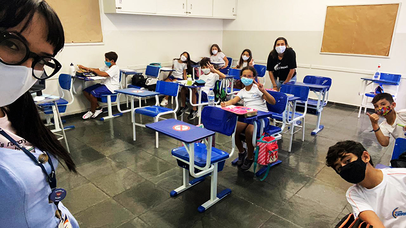 Cermac volta às aulas com foco em saúde e segurança | Colégio Cermac